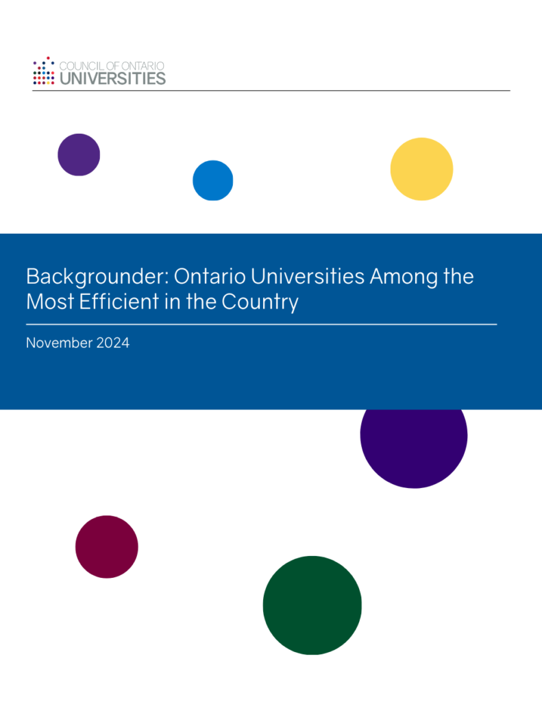 Efficiency Update: Driving Greater Efficiencies to Deliver on Student ...